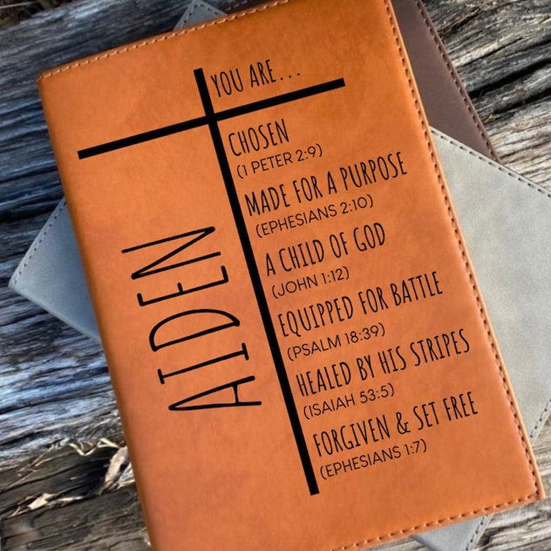 Personalized Christian Journal for Men – Giftsidear