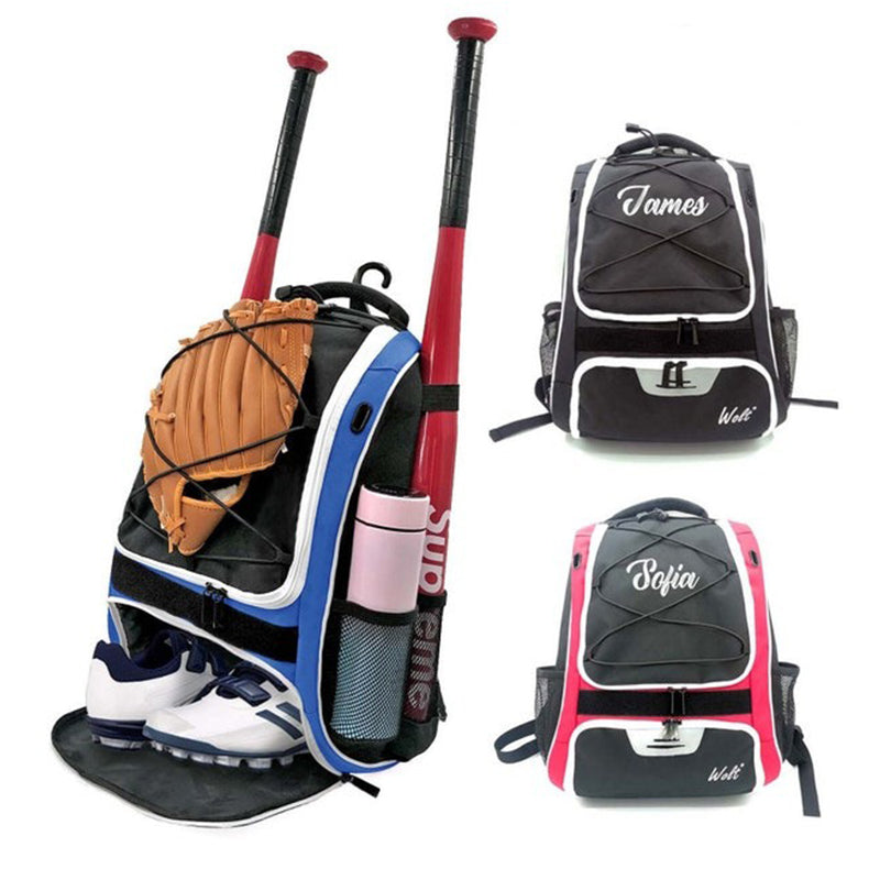 Personalized Baseball,Softball Backpack| Custom Baseball Bag | Custom ...