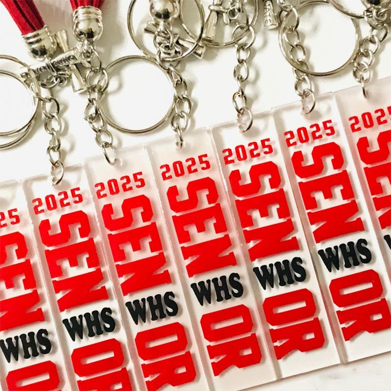 Personalized Graduation Keychain 2025, Graduate Gift, Senior 2025 Gift ...