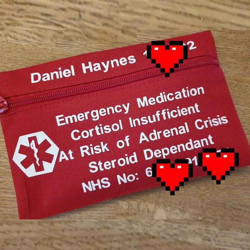 Emergency Medication Bag,Medical Alert, Medication Carrier, SOS ...