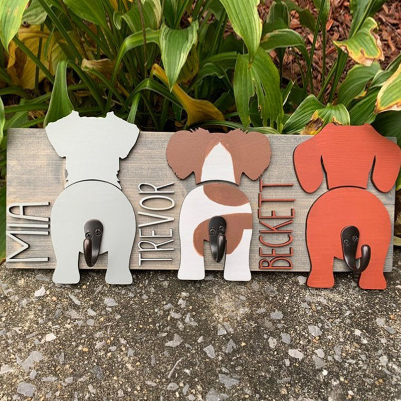 Custom Leash Holder / Leash Holder / Pet Storage – Giftsidear