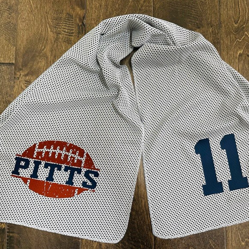 Custom Personalized Sports Towel, Baseball Softball Cooling Towel ...
