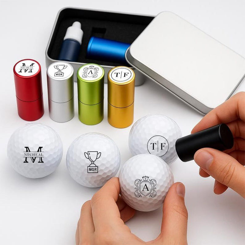 Personalized Golf Stamps Custom Golf Ball Stamp Box – Giftsidear