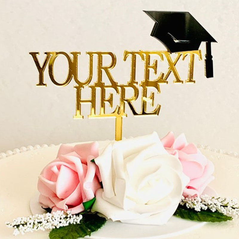 Custom Cake Topper Your Text Here Create Your Own Personalized Acrylic ...
