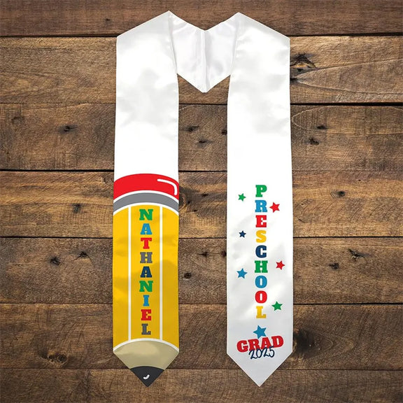 Kindergarten Graduation Stole For Kids, Preschool Graduation Stole Wi ...