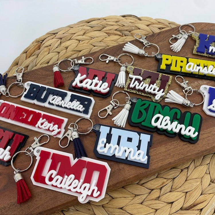 Personalized College Name Tag | College Acceptance – Giftsidear