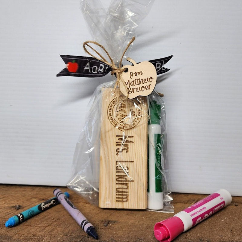 Teacher Gift Set: Personalized Whiteboard Eraser & Expo Marker - Thank ...