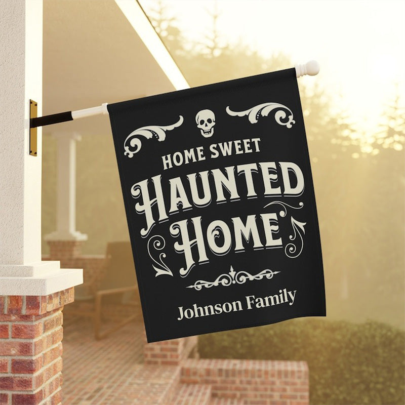 Custom Halloween Flags, Vintage Garden Flags, Haunted House Banners ...